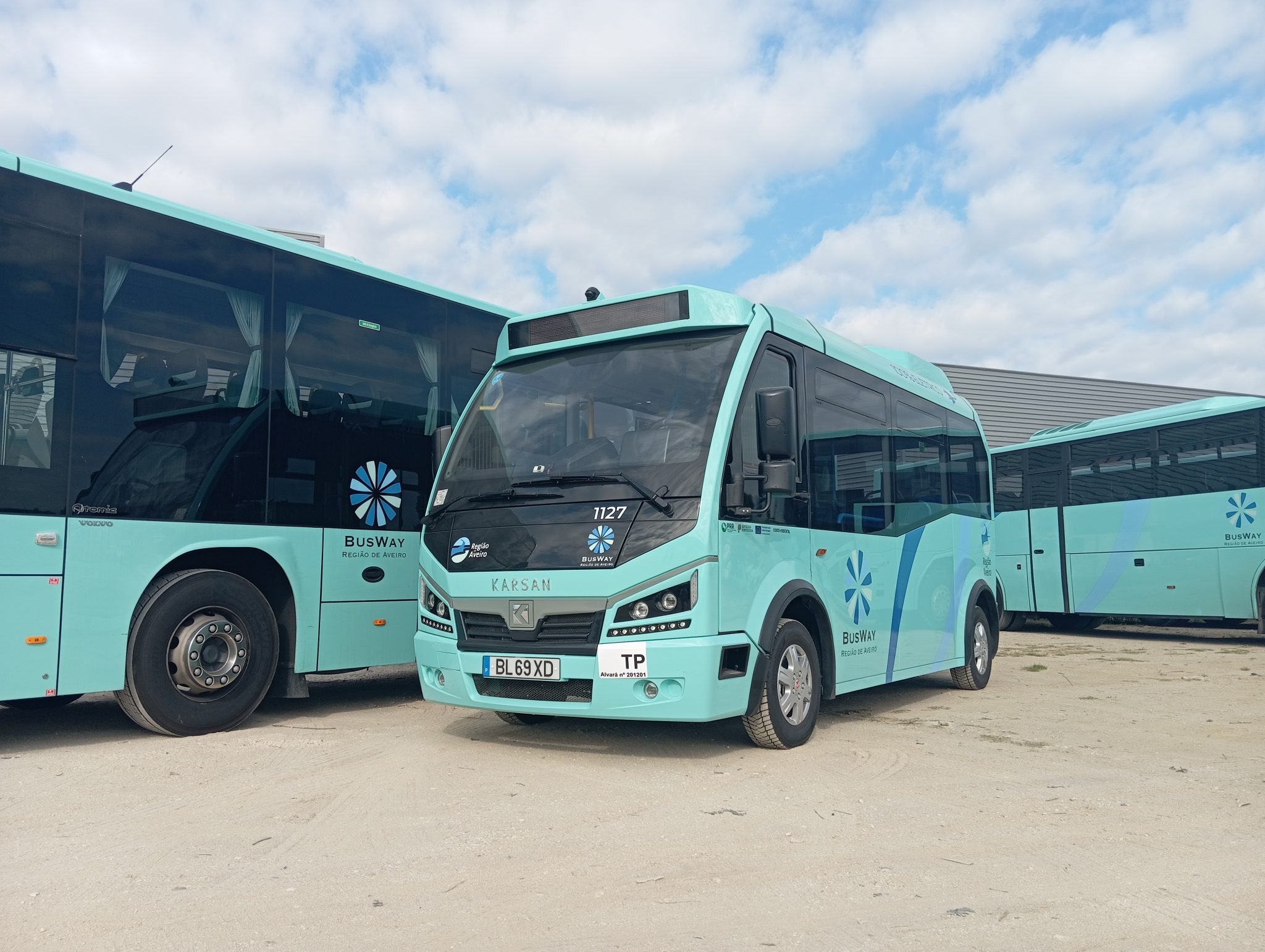 🔌BusWay reforça o serviço com 5 novos autocarros elétricos - BusWay