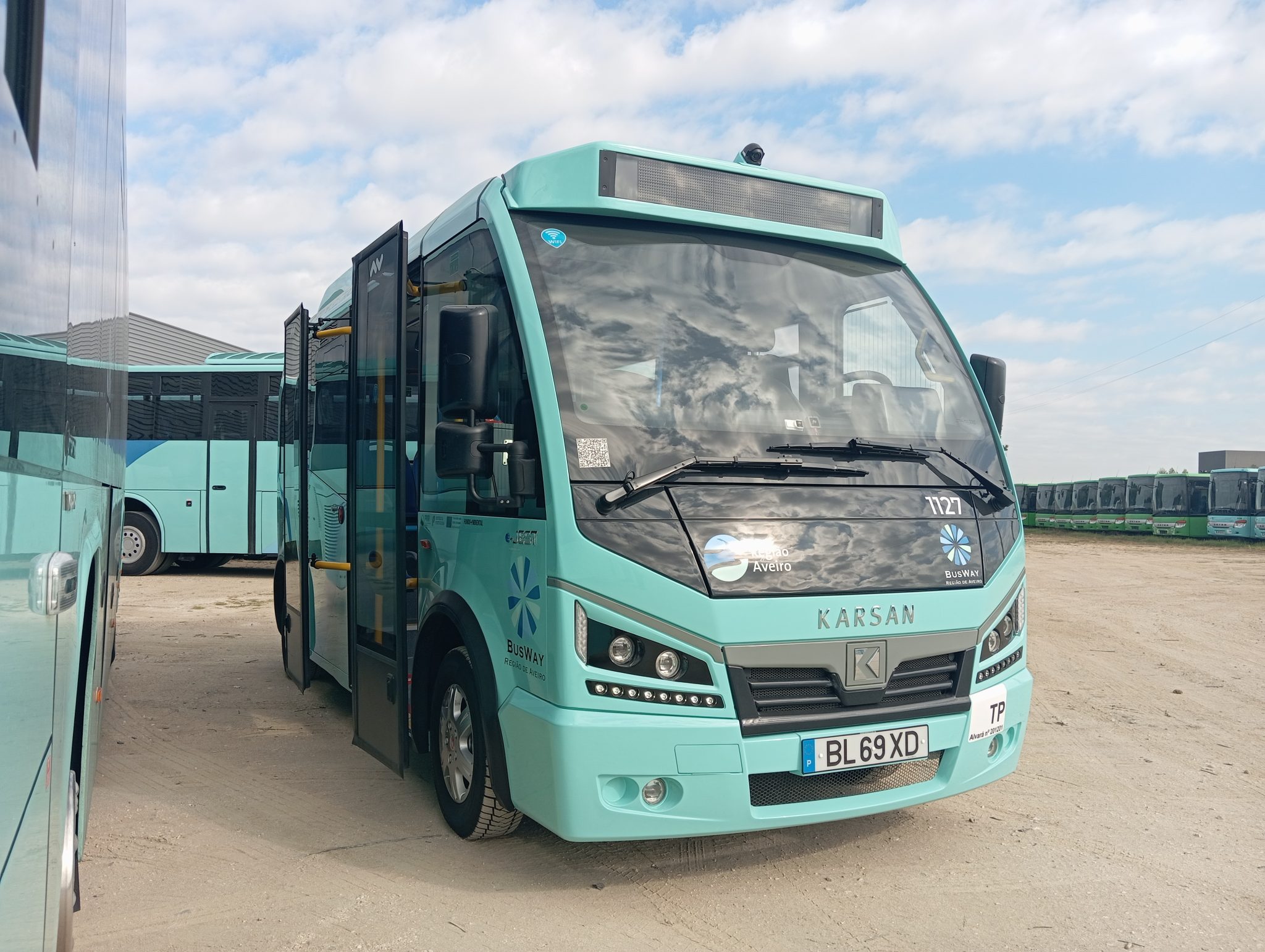 🔌BusWay reforça o serviço com 5 novos autocarros elétricos - BusWay